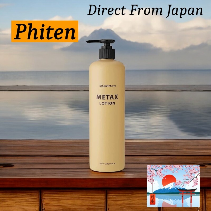 Phiten Metax Lotion 480ml 120ml 1000ml refill 【Shoulder stiffness/ Neck stiffness/ Lower back ...
