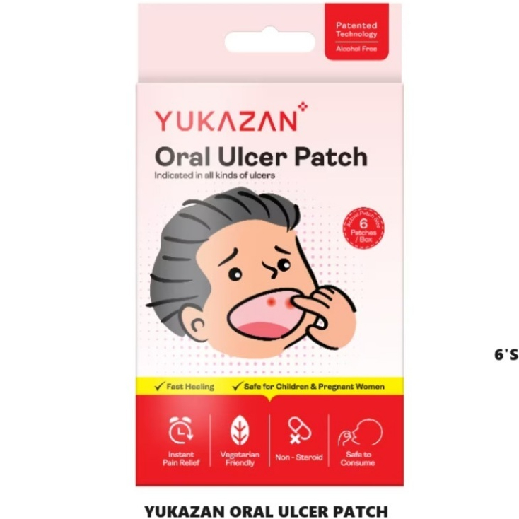 YUkazan Oral Ulcer Patch 6's | Shopee Malaysia