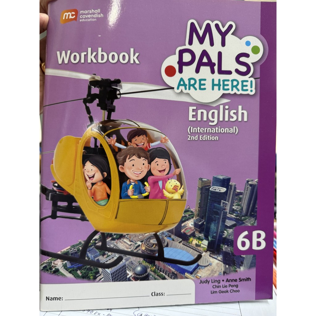 MY PALS ARE HERE ENGLISH WORKBOOK 6B, 2ED. - 9789810199241 | Shopee ...