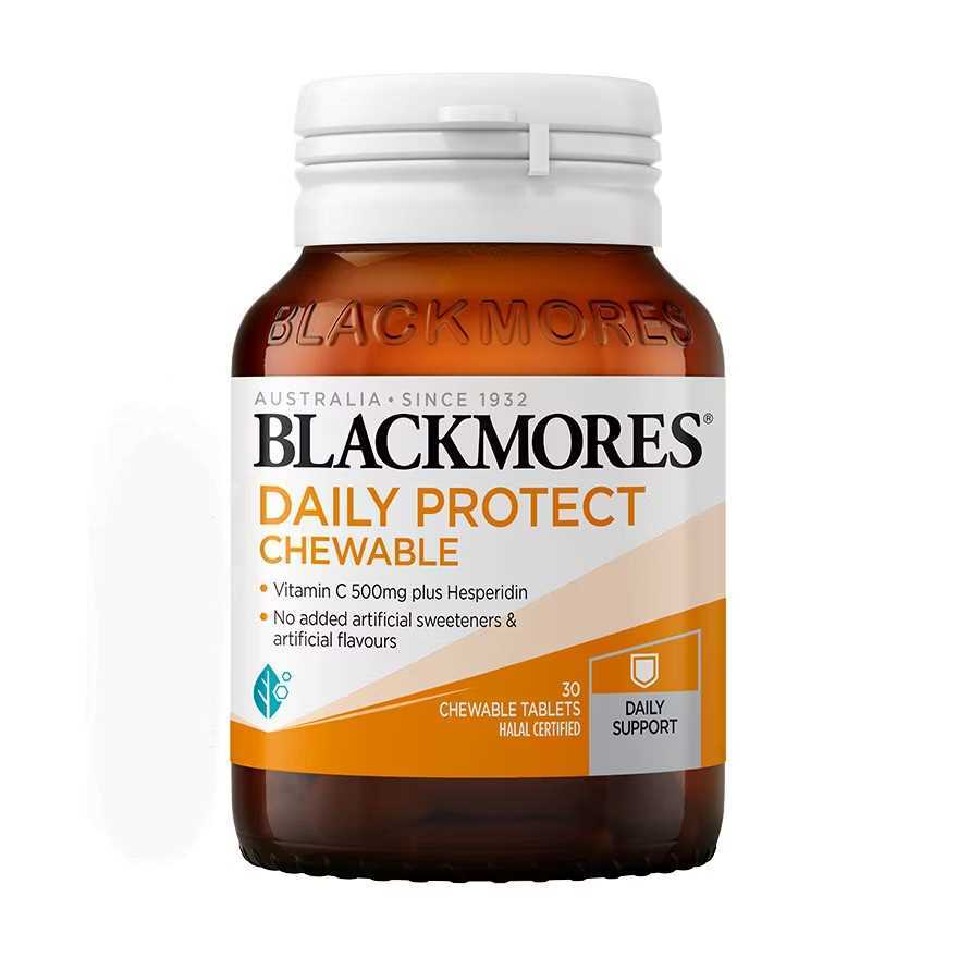 Blackmores Daily Protect Chewable 500mg 30's - Vitamin C (Exp: Nov 2025 ...