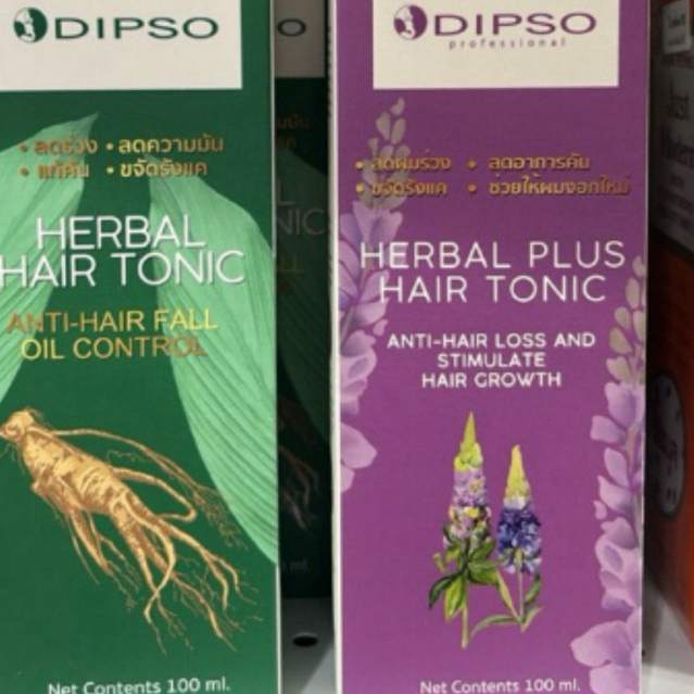 DIPSO HERBAL PLUS HAIR TONIC ANTI HAIR FALL OIL CONTROL & HAIR GROWTH ...