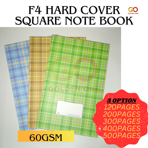 F4 Hard Cover Foolscap Note Book With Numbering 60gsm (LONG) (Price for ...