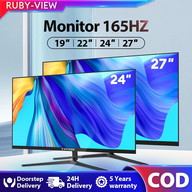 RUBY Monitor PC Monitor 24 Inch 27 Inch 4K/2K IPS 1ms Office/Gaming ...