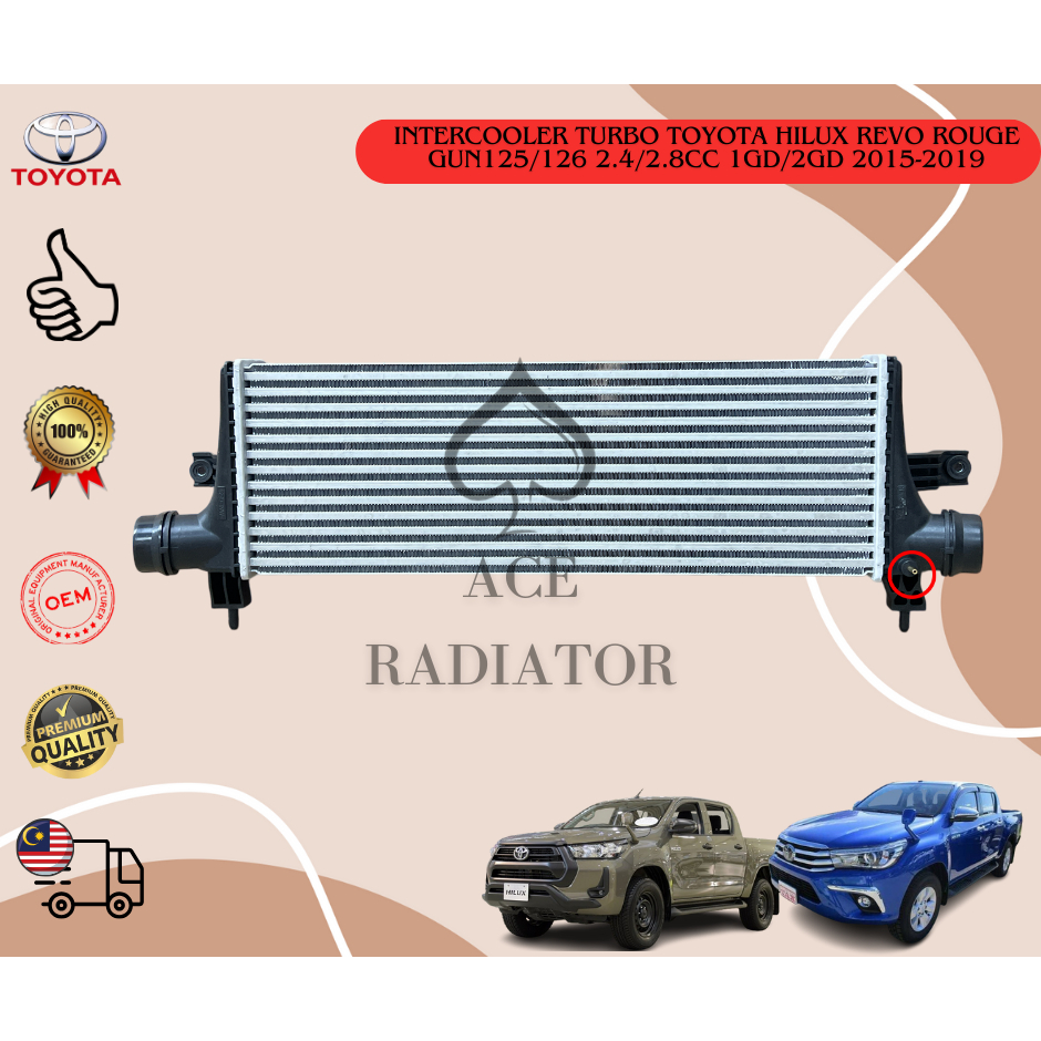 TOYOTA HILUX REVO ROUGE GUN125/126 2.4/2.8CC 1GD/2GD 2020-2024 (CODE ...