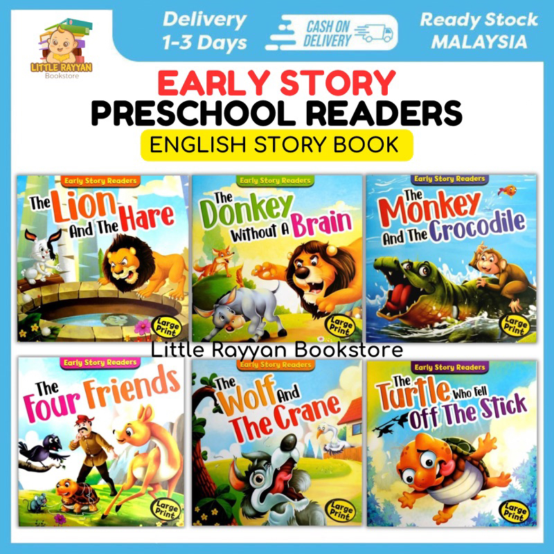 EARLY PRESCHOOL READERS SET (6 BOOKS) | Shopee Malaysia