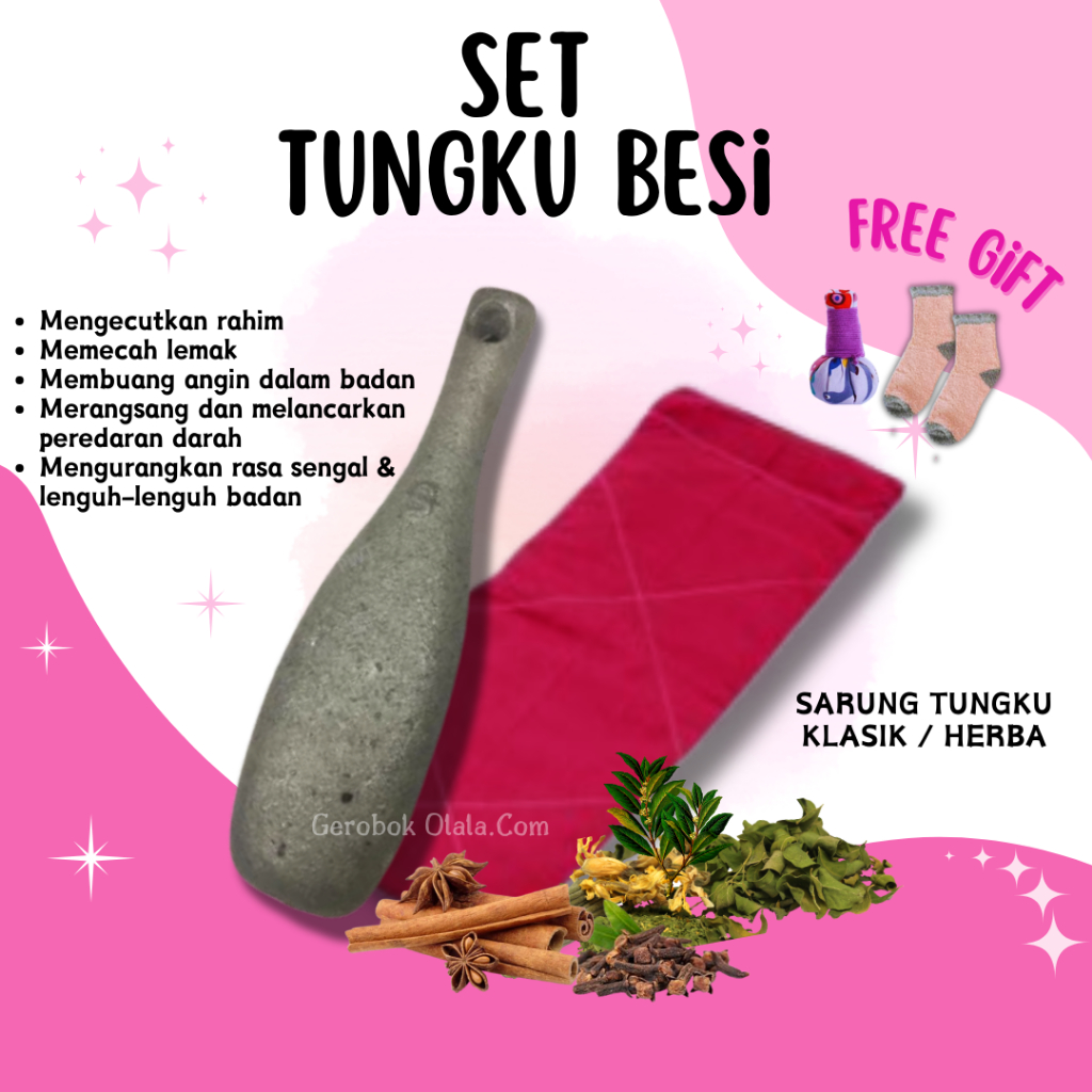 TUNGKU BESI | SARUNG TUNGKU BESI | SARUNG TUNGKU HERBA TUNGKU IBU ...