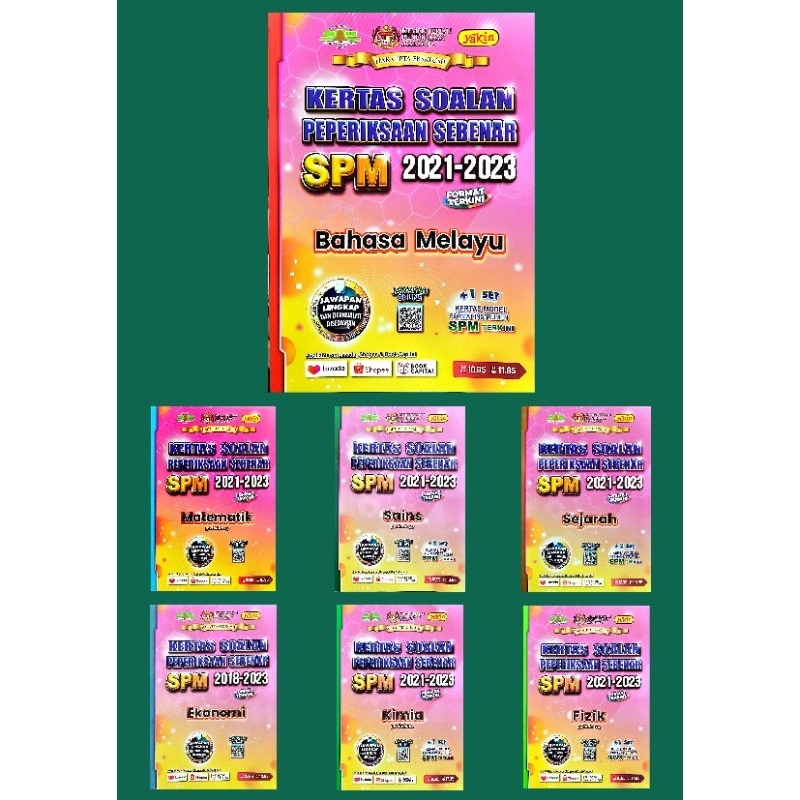 KERTAS SOALAN PEPERIKSAAN SEBENAR SPM (2021-2023)FORMAT TERKINI - PAST ...