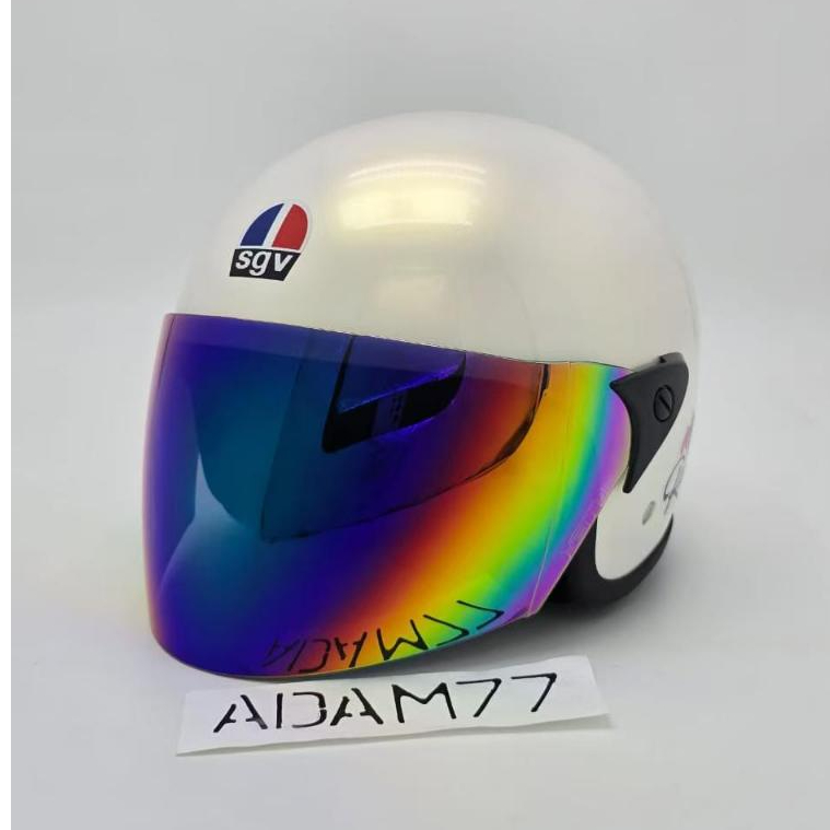 [ VISOR ] VISOR SAJA SGV RIDER 2 SGV CRUISER VISOR PANJANG FOR HELMET ...