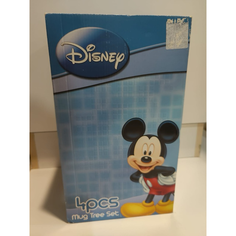 Mickey Mouse cup Set ( 4 mug and 1 holder ) | Shopee Malaysia