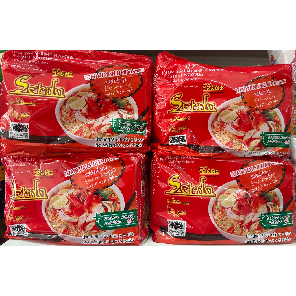 SERDA TOMYAM SHRIMP FLAVOUR INSTANT NOODLES | Shopee Malaysia