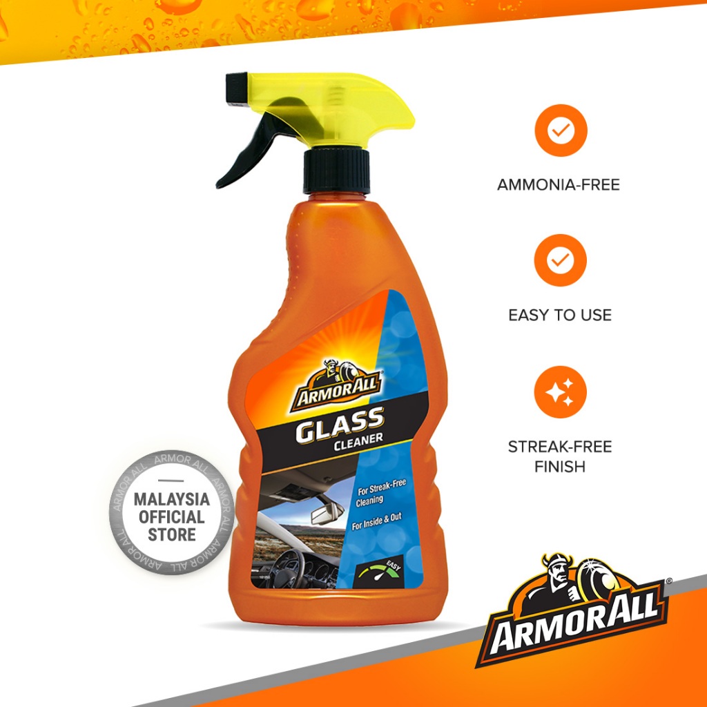 ARMOR ALL Glass Cleaner For Automotive Glass Window And Mirror Cleaning 500ml Shopee Malaysia