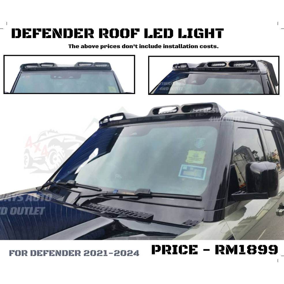 Land Rover Defender 2021-2024 ROOF LED LIGHT | Shopee Malaysia