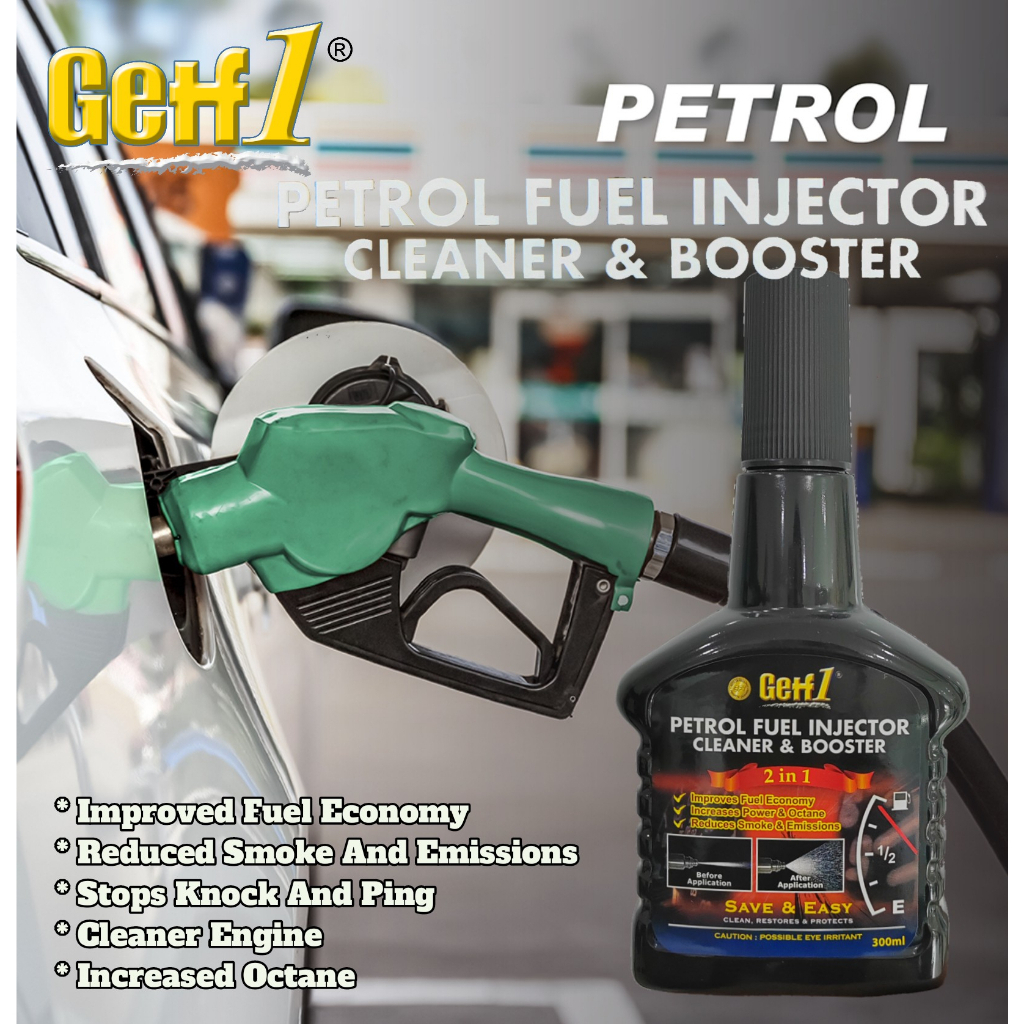 Getf1 PETROL FUEL INJECTOR CLEANER & BOOSTER 300ML | Shopee Malaysia