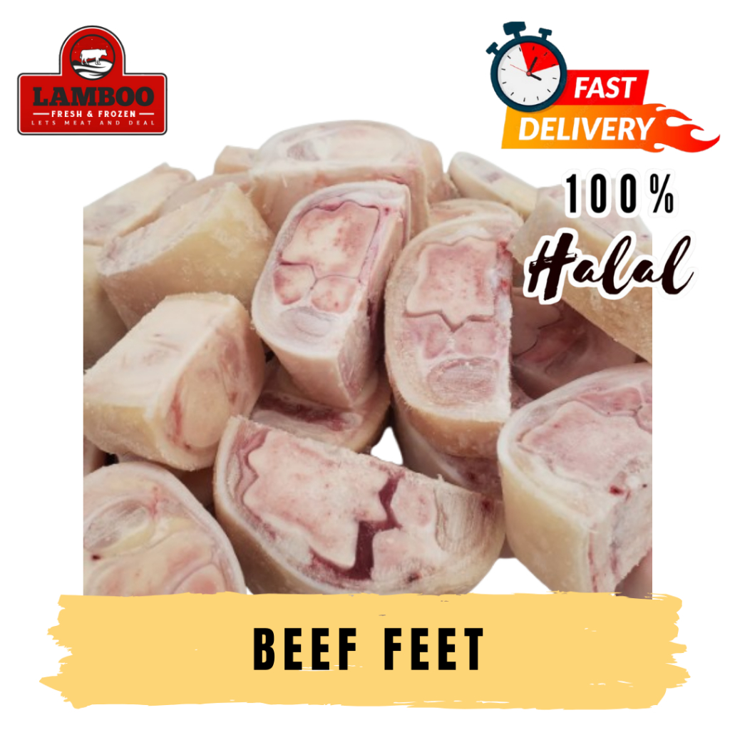 Aust Beef Feet / Kaki Lembu Frozen - 1kg | Shopee Malaysia