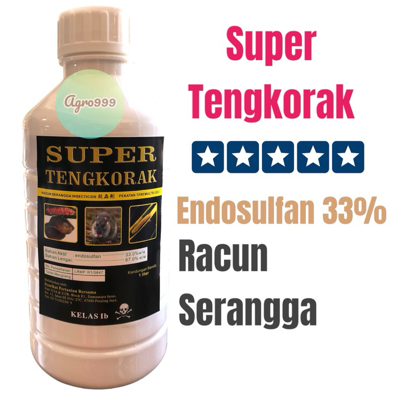 Super Tengkrak|1Liter Racun Serangga|Black Label | Shopee Malaysia
