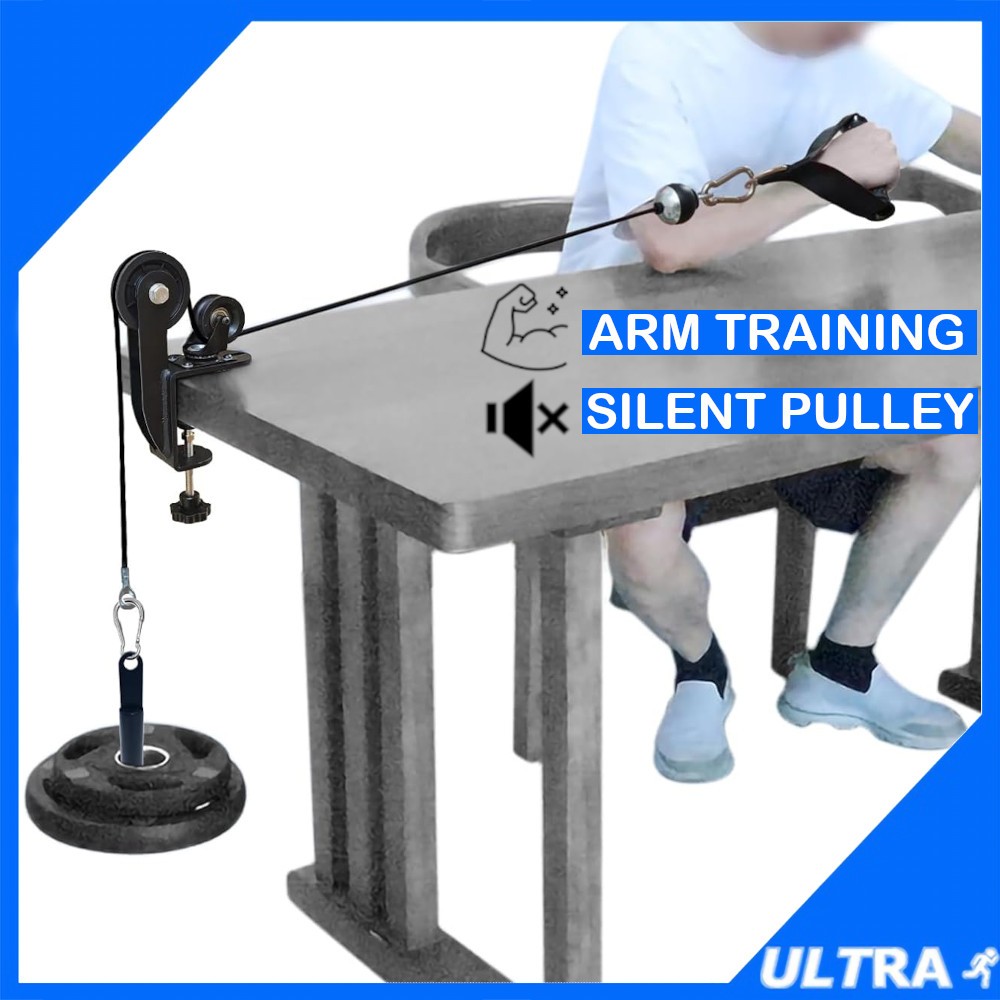 Arm Training Table Pulley Cable System Wrestling Forearm Trainer Wrist ...