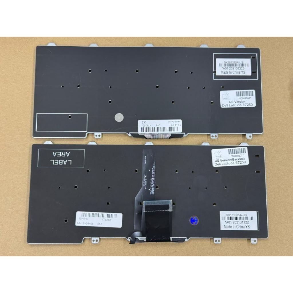 DELL Latitude E7250 E5250 E5270 5250 7250 Keyboard (US Version) WITH ...