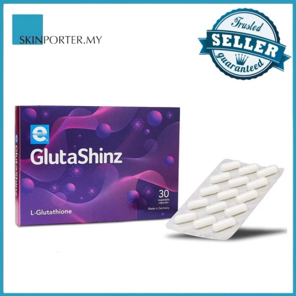 Skinporter Eurobio GlutaShinz 30 Vegetable Capsules [ L - Glutathione ...