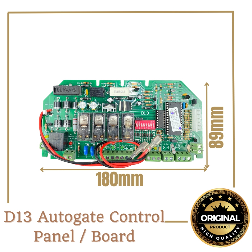 D13 Autogate Control Panel / Board - For Swing / Folding Gate Motor ...