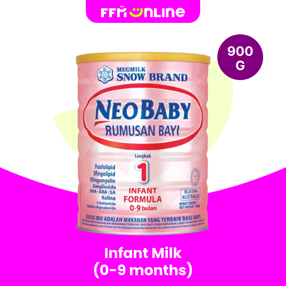 MegMilk Snow Brand Neo Step 1 For Kid 0-9 Months (900g) | Shopee Malaysia
