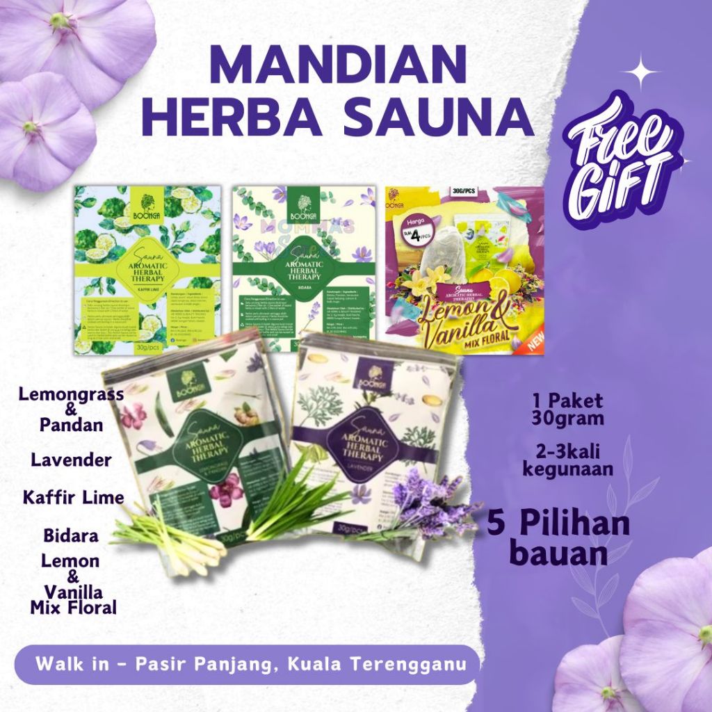 MANDIAN HERBA BOONGA | SAUNA AROMATIC HERBAL THERAPY | MANDIAN LAVENDER ...