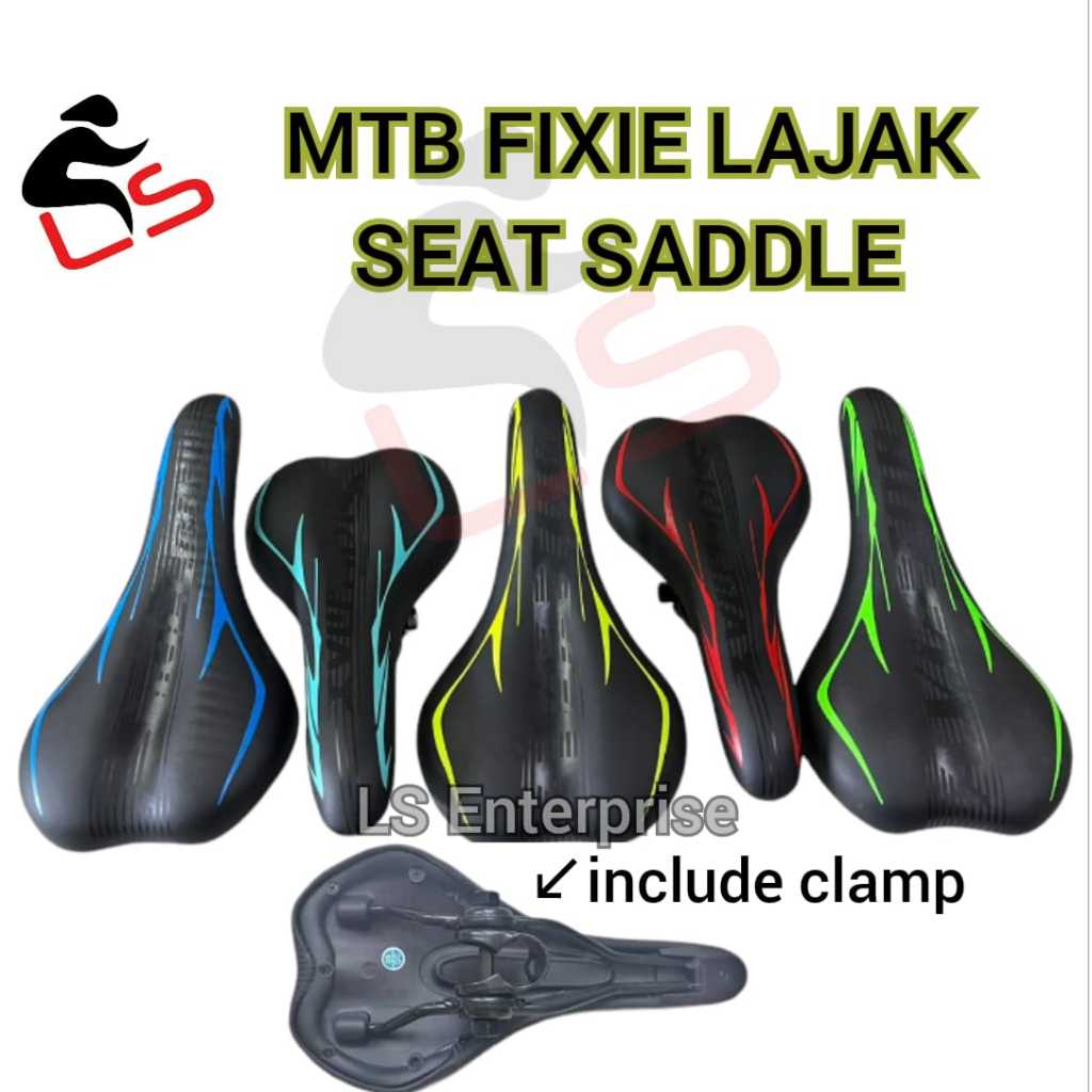 SkillMax Aviator Saddle Bicycle MTB Road Bike Fixie Seat (Include Clamp ...