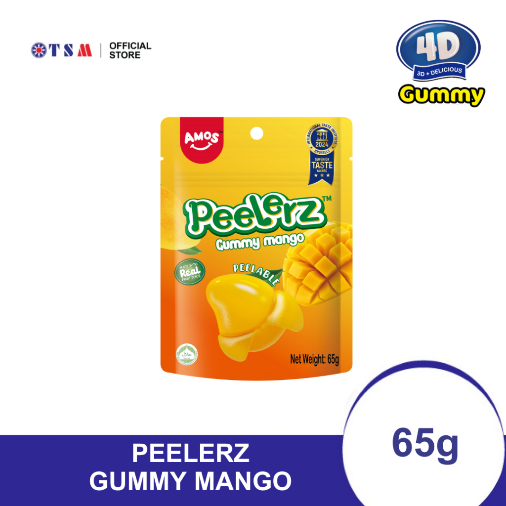 AMOS PEELERZ GUMMY - MANGO 65G | Shopee Malaysia