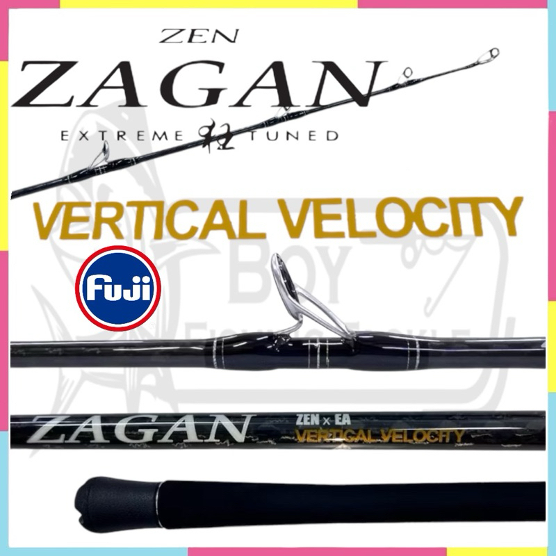 ZEN ZAGAN Vertical Velocity JIGGING ROD BOTTOM ROD FISHING ROD | Shopee ...