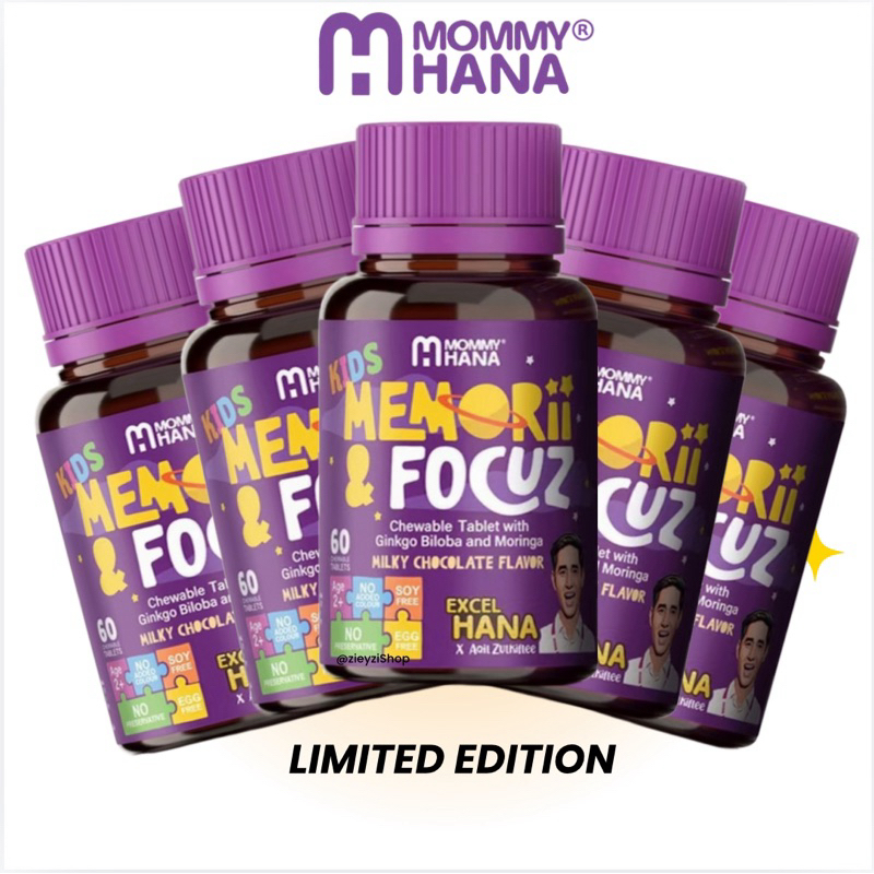 VITAMIN MINDA EXCEL HANA MEMORii FOCUS ORIGINAL HQ MOMMYHANA CHOCOLATE ...