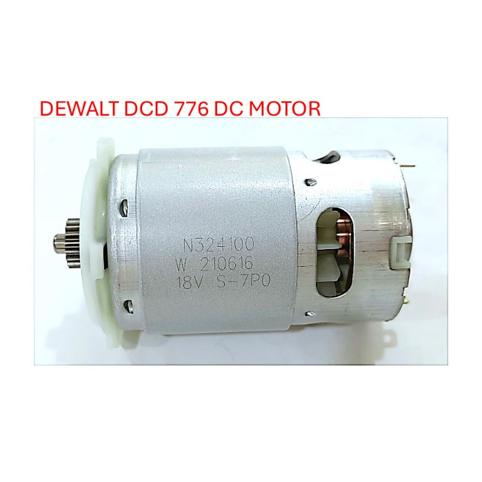 DEWALT DCD 776 DC MOTOR 18V N324100 / N376649 | Shopee Malaysia