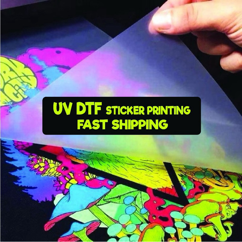 UV DTF / CRYSTAL STICKER are suitable for pasting on surfaces such as ...