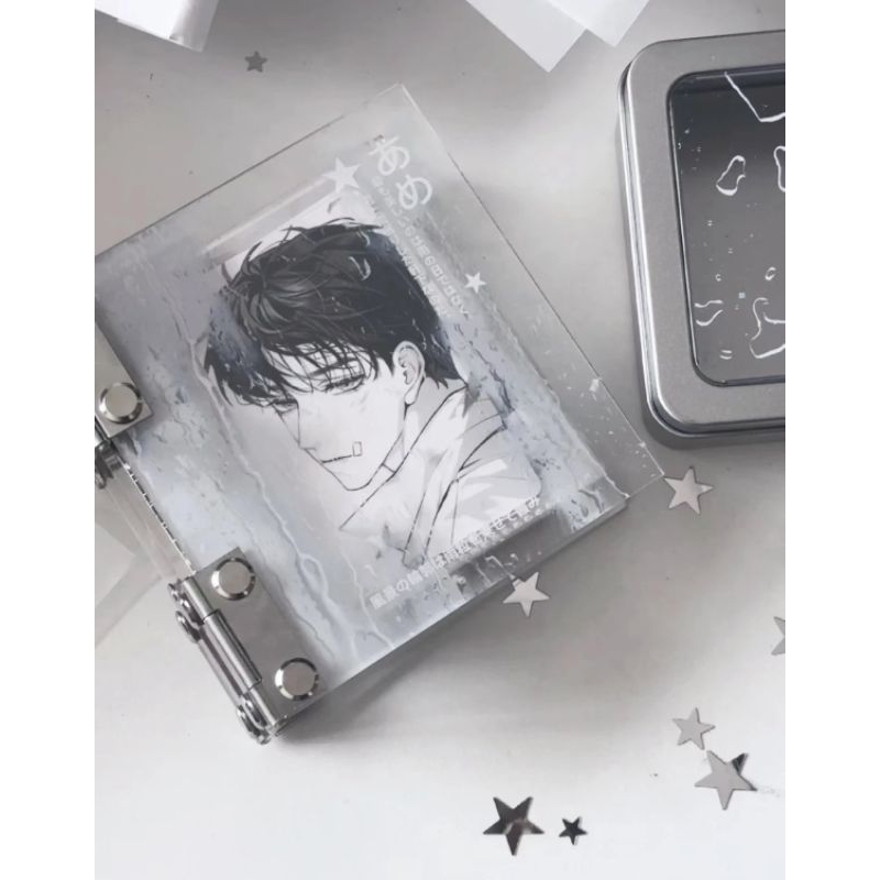 Rainy Acrylic Card Album 雨天一宫格亚克力卡册追星kpop韩漫小卡 photo card cards picture ...