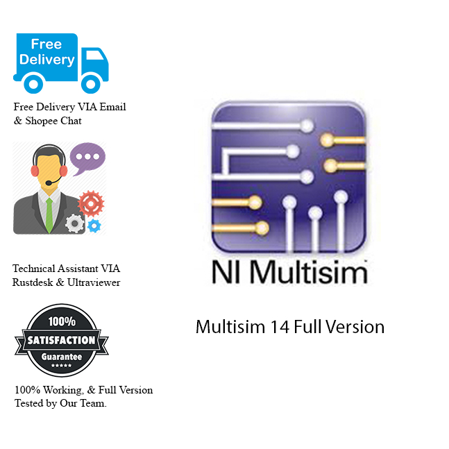 Multisim 14 Full Version | Shopee Malaysia
