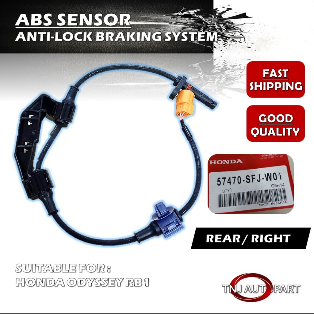 REAR ABS SENSOR ( RIGHT SIDE ) HONDA ODYSSEY RB1 ( 57470-SFJ-W01 ...