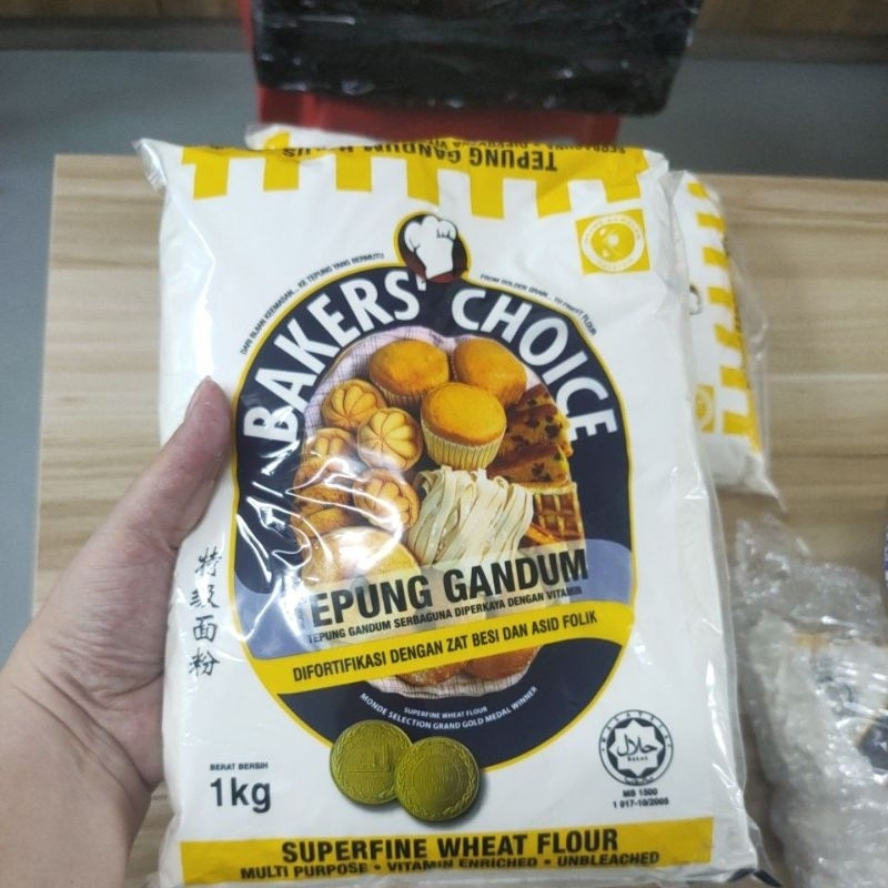 Bakers Choice Tepung Gandum 1KG | Shopee Malaysia