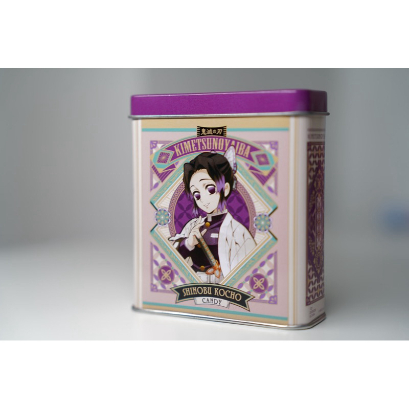 kimetsu no yaiba / demon slayer candy tin box (shinobu kocho, rengoku ...