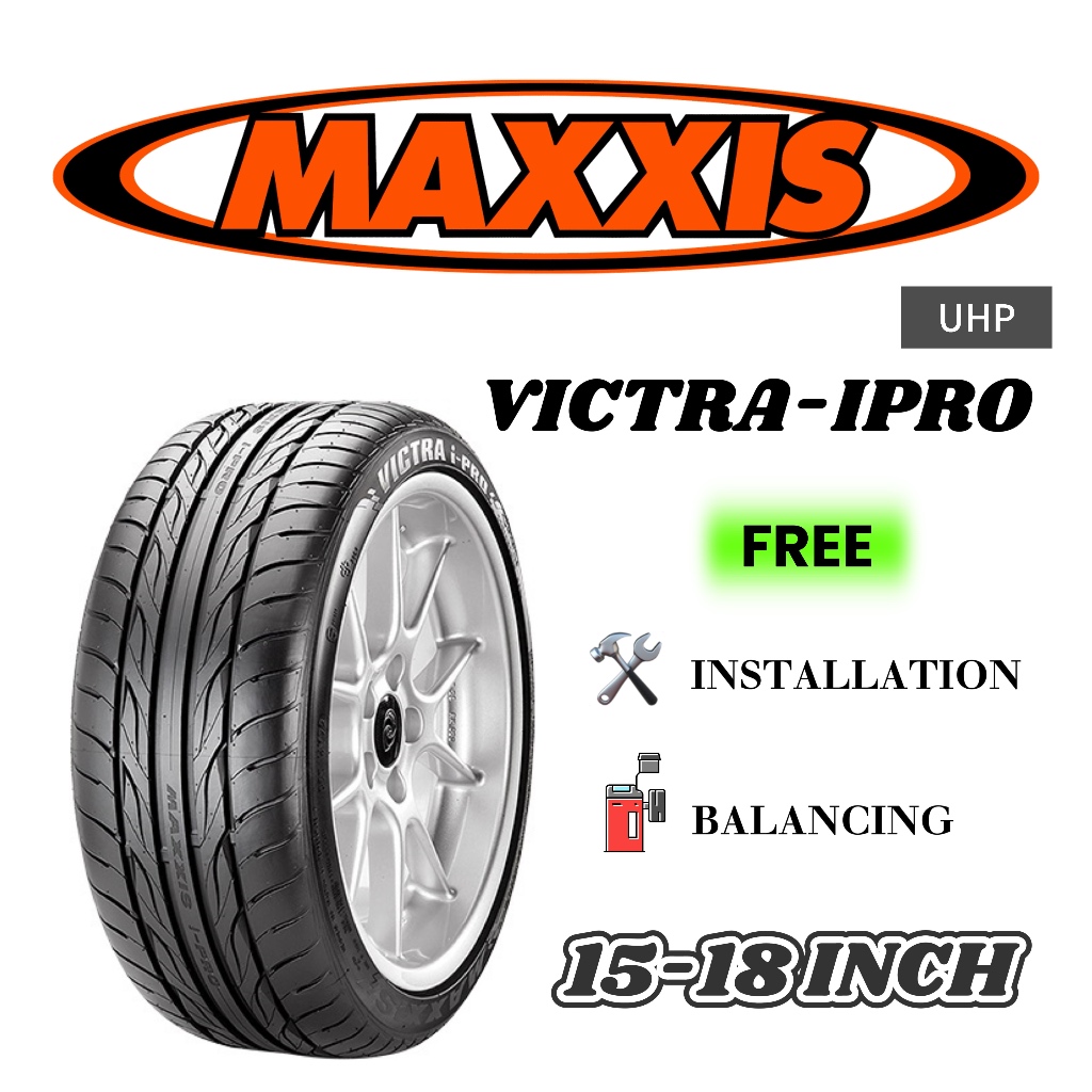 MAXXIS VITRA IPRO TAYAR BARU KERETA 15 16 17 18" INCH | Shopee Malaysia