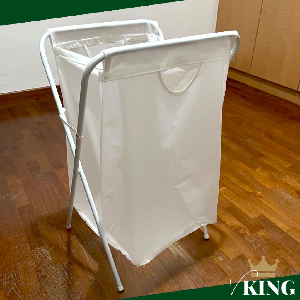 LAUNDRY BAG WITH STAND WHITE COLOR BEG DOBI BEKAS KAIN KOTOR BEG ...