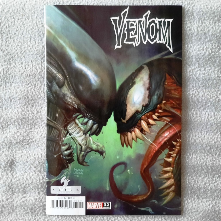Venom #32 Alien Variant (4th Series Marvel Comics) Donny Cates, Iban ...