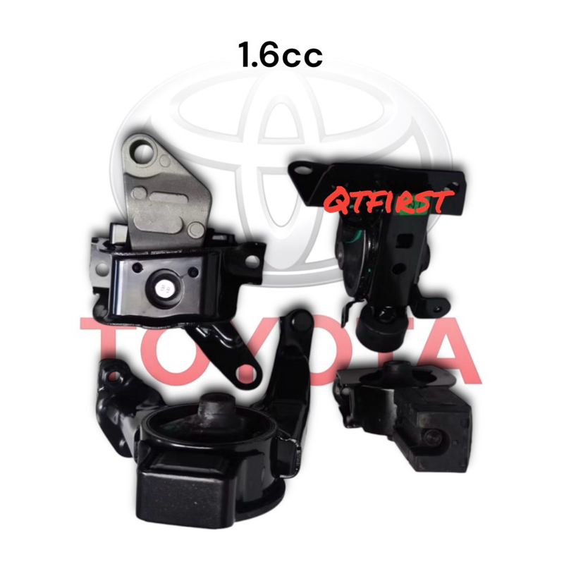 ENGINE MOUNTING SET 4PCS NEW MADE IN THAILAND FOR TOYOTA ALTIS 1.6cc ...