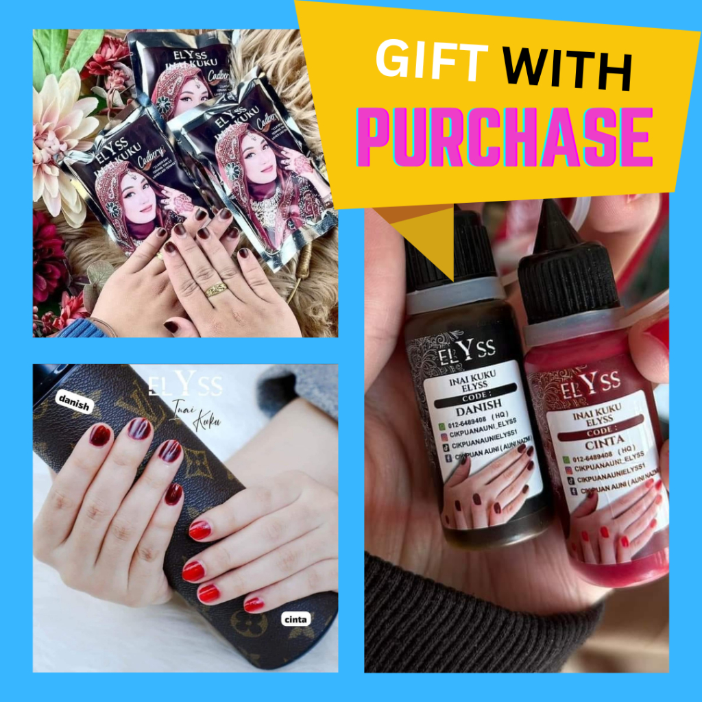 ELYSS INAI KUKU ♦ CINTA ♦ CADBURY ♦ DANISH | Shopee Malaysia