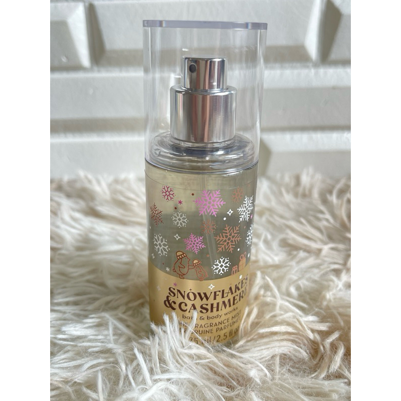SNOWFLAKES CASHMERE PERFUME BATH AND BODY WORKS ORIGINAL 88ml | Shopee ...