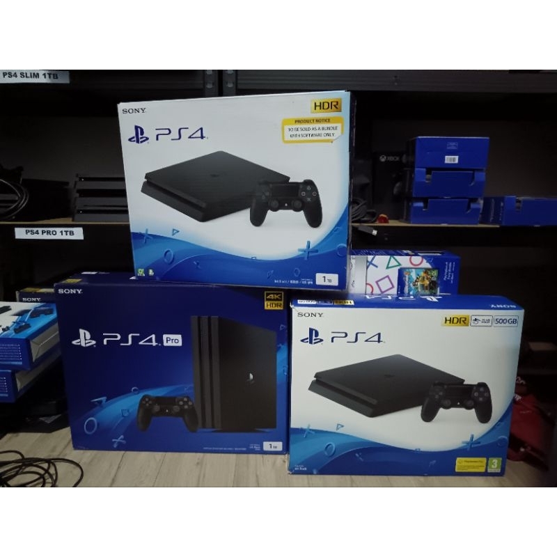 [USED] PlayStation 4 FAT/SLIM/PRO 500GB, 1TB ORIGINAL SET🔥🔥🔥!!! LIKE ...