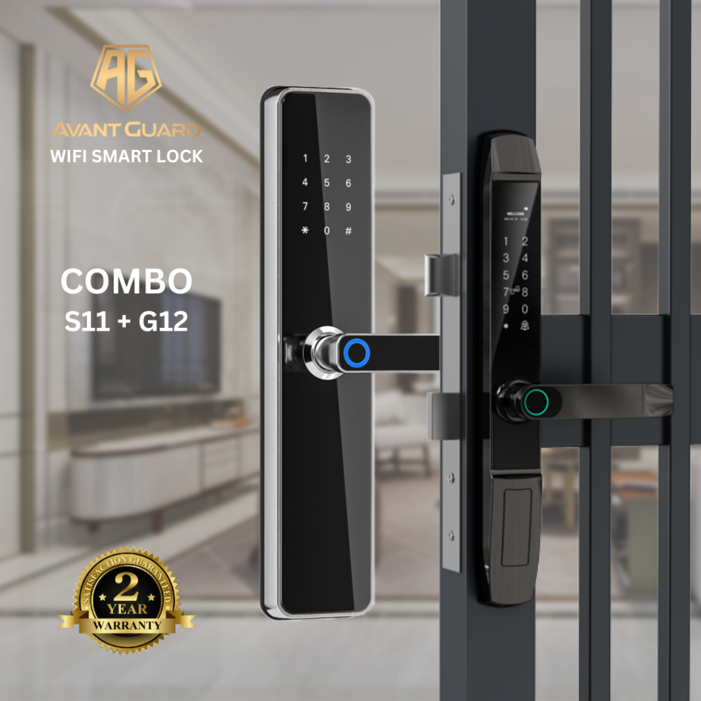 Avant Guard Combo Smart Lock S11 + G12 (Includes installation for Klang ...