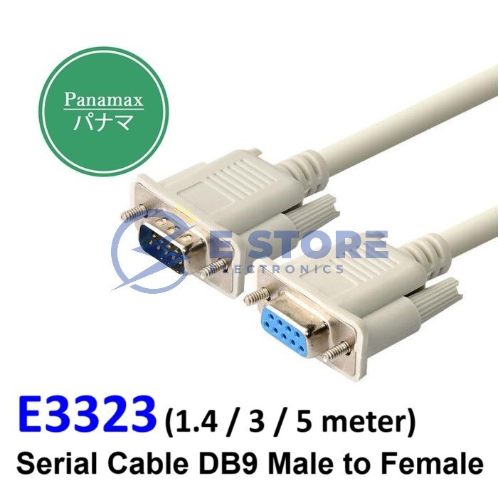 Panamax 1.4/3/5 meter Serial Cable DB9 Male to Female - E3323 Series | Shopee Malaysia