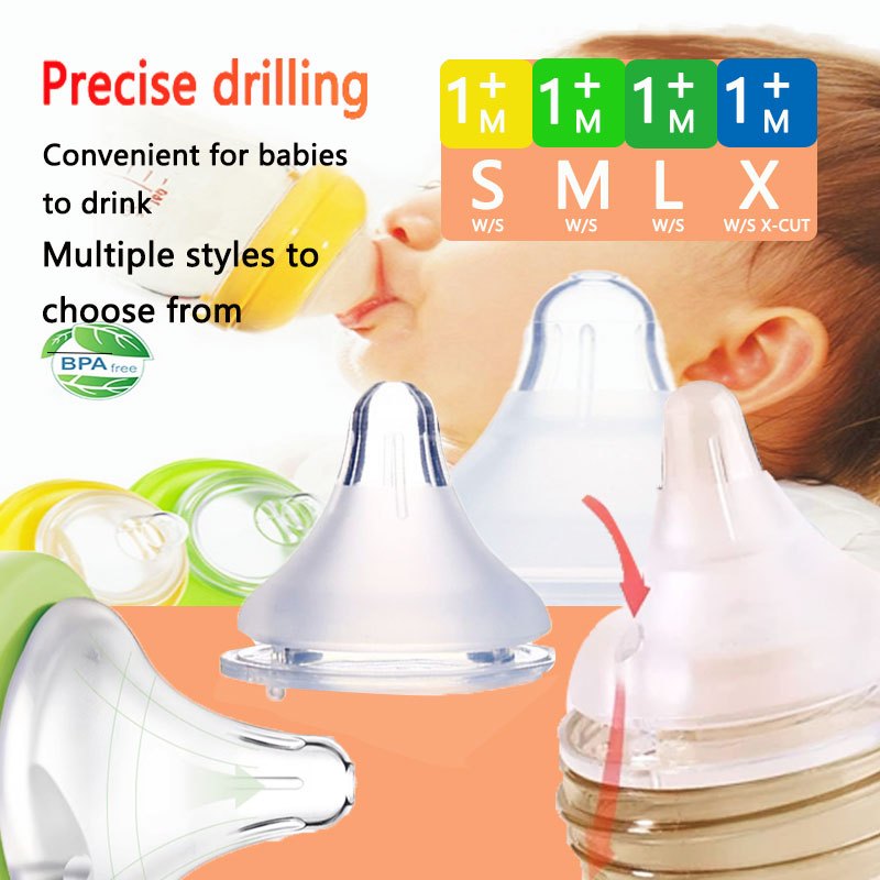 Puting Susu Teat high quality Newborn Baby Soft Pacifier Pigeon Nipple ...