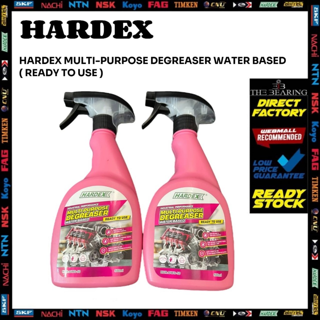 HARDEX MULTI-PURPOSE DEGREASER SPRAY- WATER BASED | Shopee Malaysia