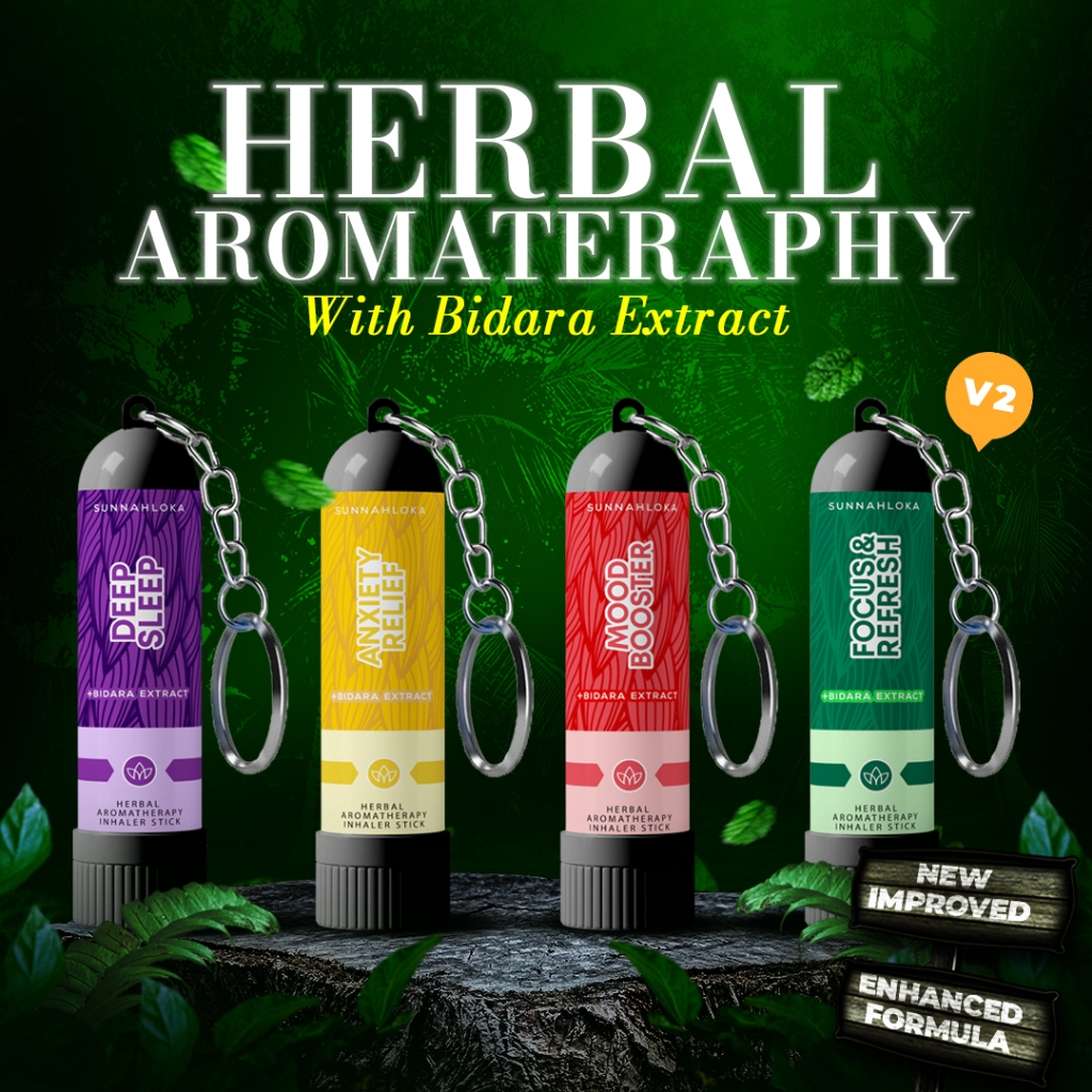Herbal Aromatherapy Stick by Sunnahloka | Shopee Malaysia