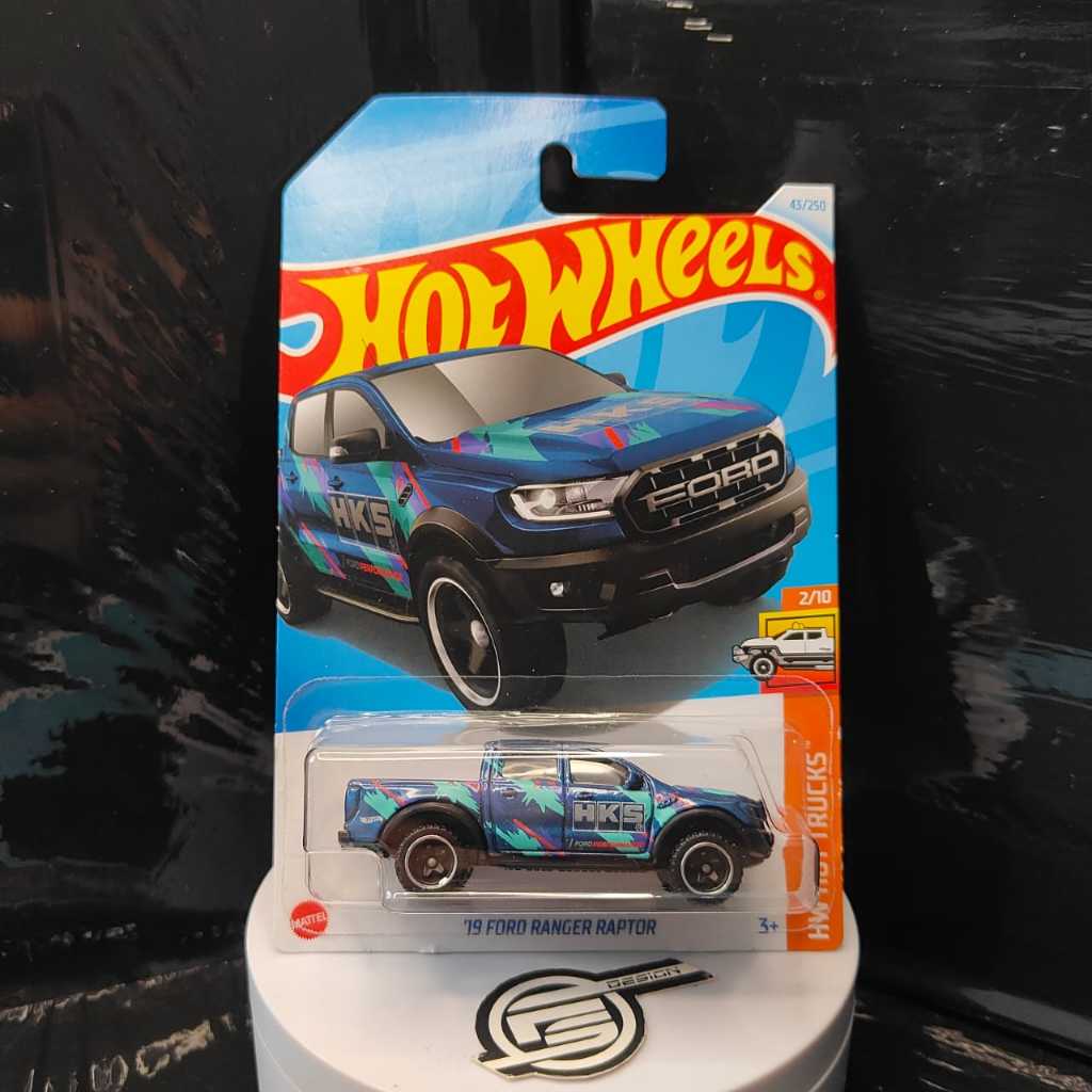 Hot Wheels 4x4 Pickup Mainline HKS 2019 Ford Ranger Raptor | HW Hot ...