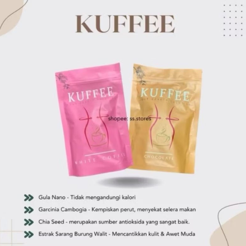 KUFFEE ORIGINAL HQ SLIMMING KURUS SIHAT CANTIK DETOX DRINK | Shopee ...